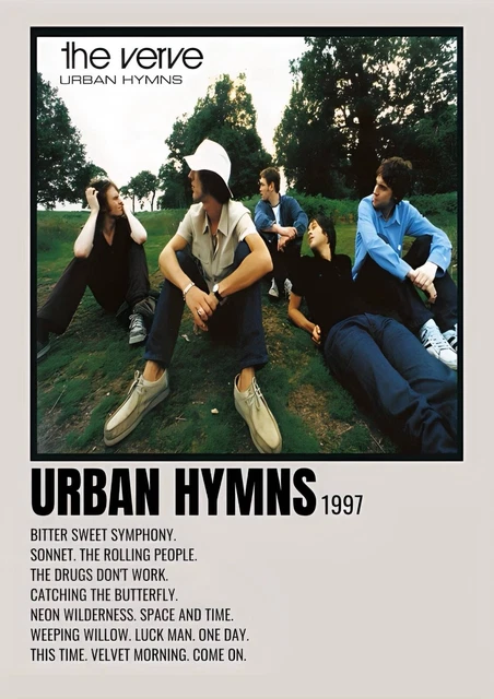 THE VERVE. URBAN Hymns. A3 Album Print Poster CD. £18.39 - PicClick UK