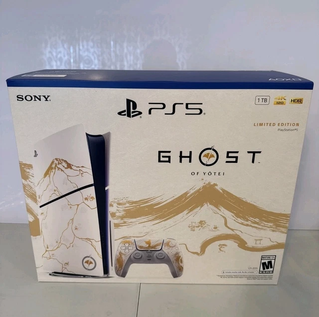 PLAYSTATION 5 CONSOLE Ghost of Yotei Gold Limited Edition Bundle (slim ...