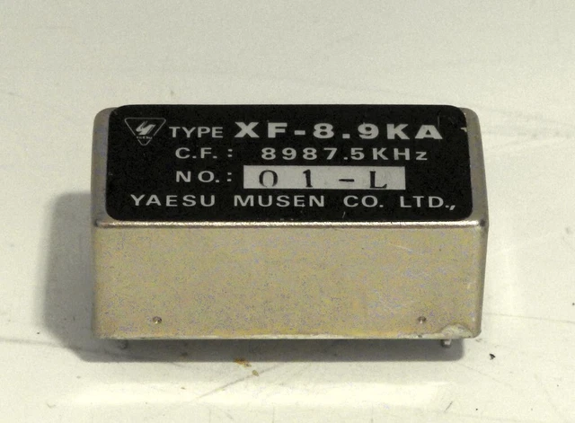 SCARCE YAESU XF-8.9KA 6.0 kHz AM FILTER AS USED ON THE YAESU FT-1 ...
