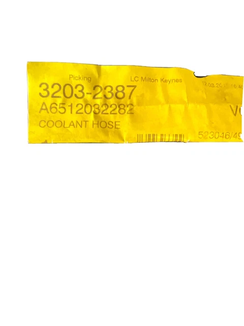 (AS) MERCEDES BENZ W212 E Class W204 C Class Coolant Hose Pipe ...