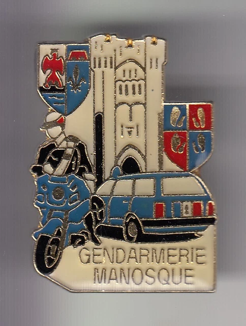 Rare Pins Pins Gendarmerie Nationale Bmo Moto Bmw Provence Manosque