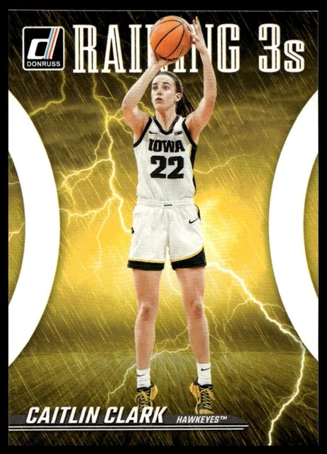 CAITLIN CLARK 2024 Panini Caitlin Clark Collection #R1 Raining 3s Iowa ...