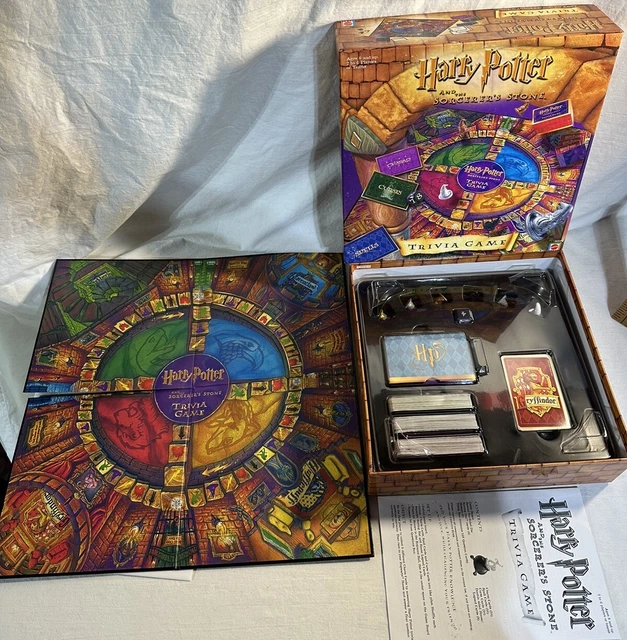 HARRY POTTER AND The Sorcerers Stone Trivia Board Game 2000 100% ...