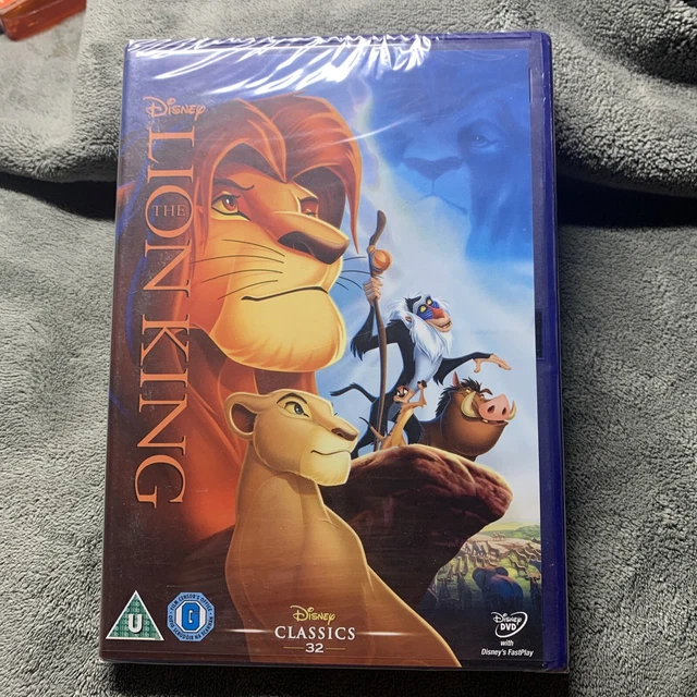 THE LION KING DVD (Disney) Cert U Region 2 UK NEW & SEALED £3.73 ...