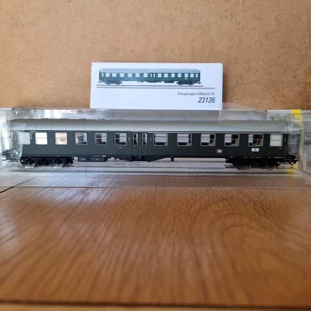 TRIX 23126 DB Passenger Car 1st/2nd Class HO Scale £49.99 - PicClick UK