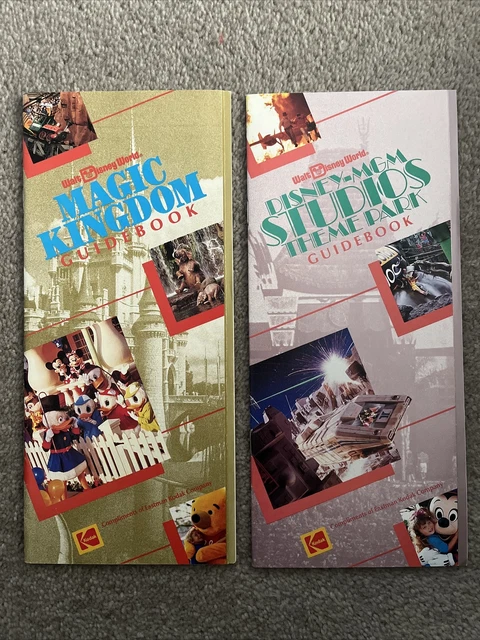 DISNEY MAGIC KINGDOM And MGM Studios Guide Leaflet /book 1990 EUR 1,16 ...