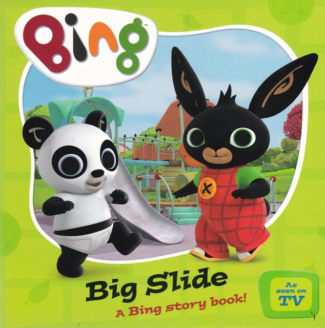 BING BIG SLIDE A Bing Story Book New Paperback Childrens Story Tv £4.99 ...