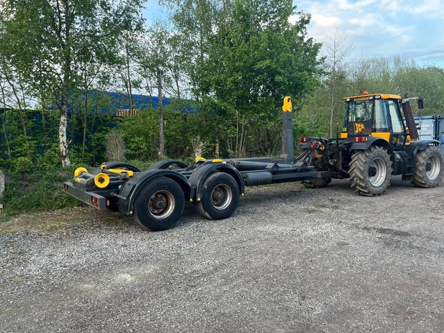 HOOK LOADER TRAILER Skip RoRo Bin Lift Tree Surgeon ARB Forestry Unimog ...