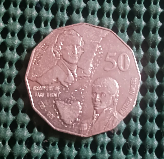 RARE 1998 AUSTRALIAN Fifty 50 Cent Coin - Low Mintage Australian Coin £ ...