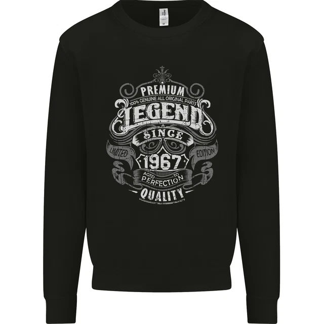 PREMIUM LEGEND 57TH Anniversaire 1967 Hommes Pull EUR 24,68 - PicClick FR