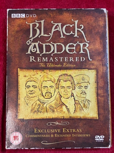 BLACK ADDER REMASTERED - The Ultimate Edition 6 Dvd Box Set Cg B22 £7. ...