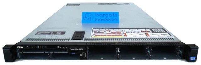 DELL POWEREDGE R620 Max 768GB RAM, 2x Douze Coeur Xeon Serveur EUR 171 ...