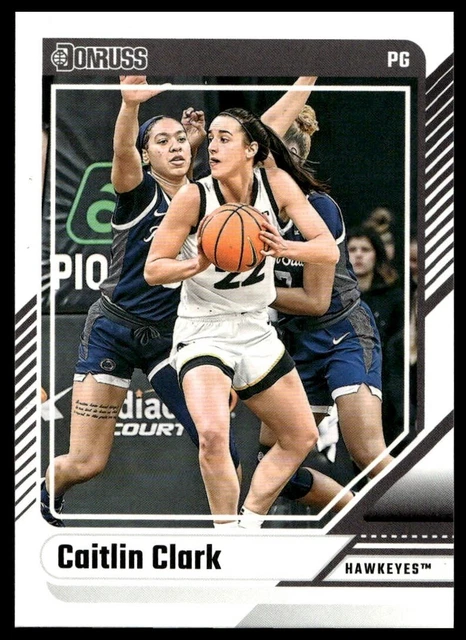 CAITLIN CLARK 2024 Panini Caitlin Clark Collection #10 Donruss Iowa £1. ...