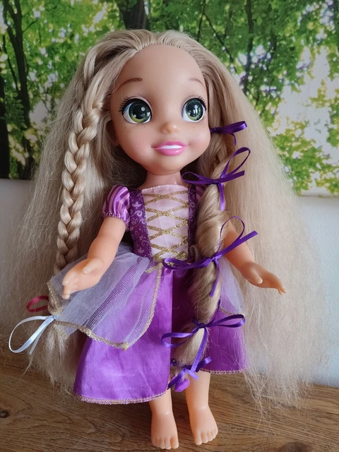 DISNEY JAKKS PACIFIC Rapunzel Toddler Doll,Talking,Singing Princess 🩷👑💎 ...