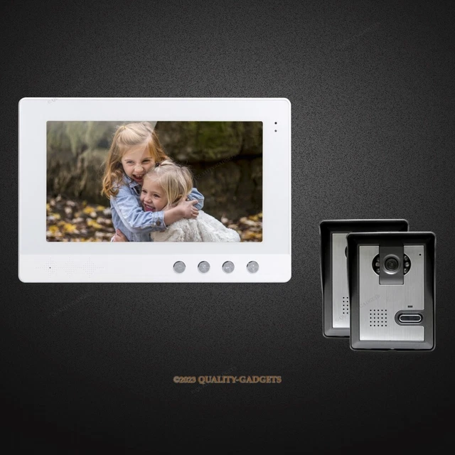 VIDEOCITOFONO 10.1& SISTEMA interfono con intra-monitor audio citofono ...