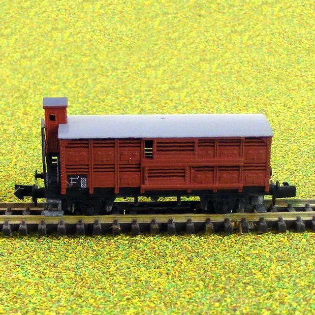 N GAUGE ARNOLD 4280 Double Deck Livestock Cattle Van DB Germany Epoch ...
