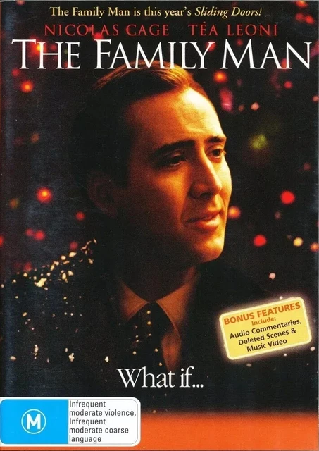 THE FAMILY MAN DVD - Nicolas Cage (Region 4, 2000) New & Sealed, Free ...