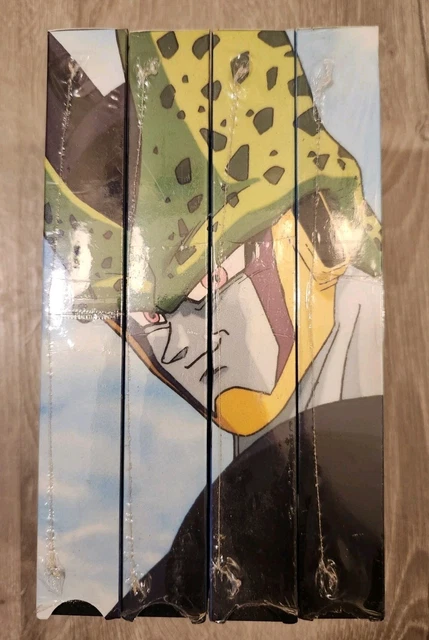 DRAGON BALL Z Perfect Cell VHS Tape 4 Set Lot Uncut 2001 Temptation ...