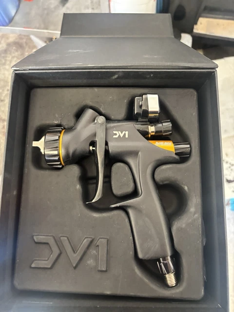 DEVILBISS DV1 CLEARCOAT HVLP PLUS Gravity Spray Gun 1.3mm DV1-C-000-13 ...