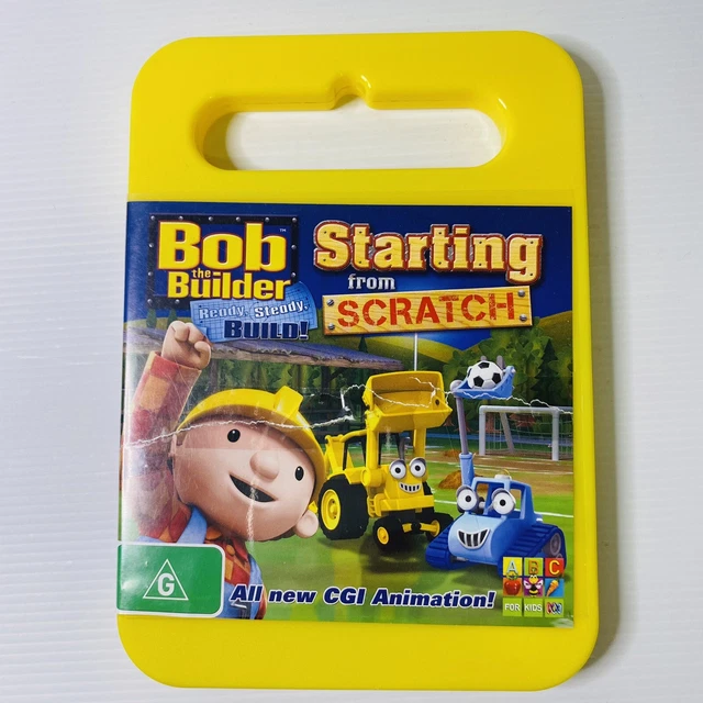 BOB THE BUILDER - Starting From Scratch DVD - Holey/Dizzy/Scoop/Scratch ...
