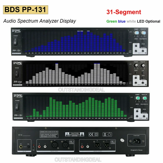 BDS PP-131 / PP-31 Digital Audio Spectrum Analyzer Display 31-Segment ...