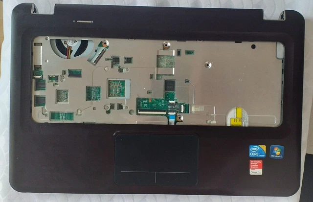 PLASTURGIE COQUE SUPÉRIEURE touchpad +pavé tactile cover HP Pavilion ...