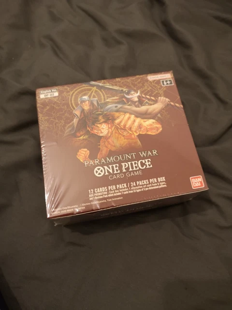 ONE PIECE TCG Booster Box OP-02 Paramount War, Seal Sliced EUR 192,65 ...