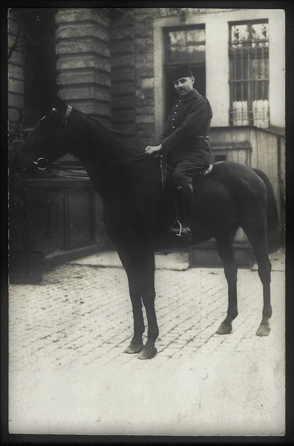 WW1 FRENCH COLONIAL Cavalry Military Uniform Antique RPPC Foto Photo £6 ...