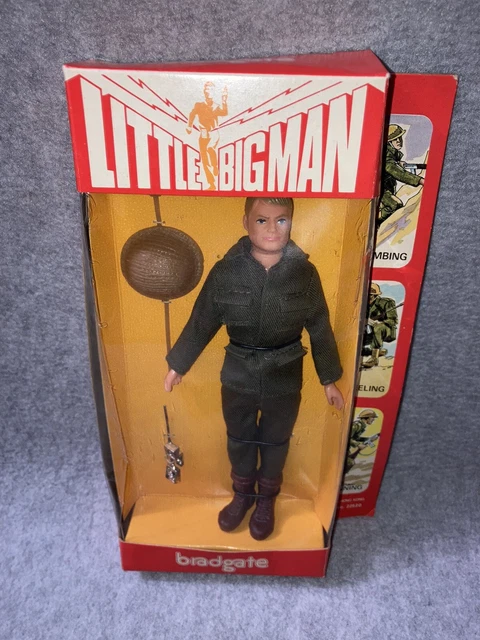 VINTAGE PALITOY BRADGATE Little Big Man Action Soldier Figure 22520 Boxed 149.99 PicClick UK
