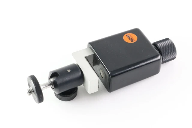 ROWI KLEMMSTATIV TISCHSTATIV tripod in Schwarz black mit Kugelkopf ...