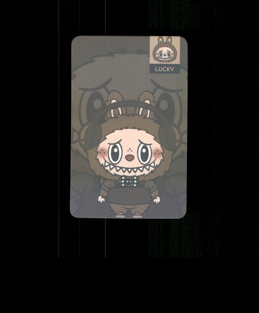 HOLO LABUBU DOLL Card Labubu Trading Card Labubu Card Anime Manga The ...