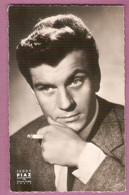 HENRI VIDAL CARTE postale vintage NB. CINEMA ed.Globe ph.Teddy Piaz EUR ...