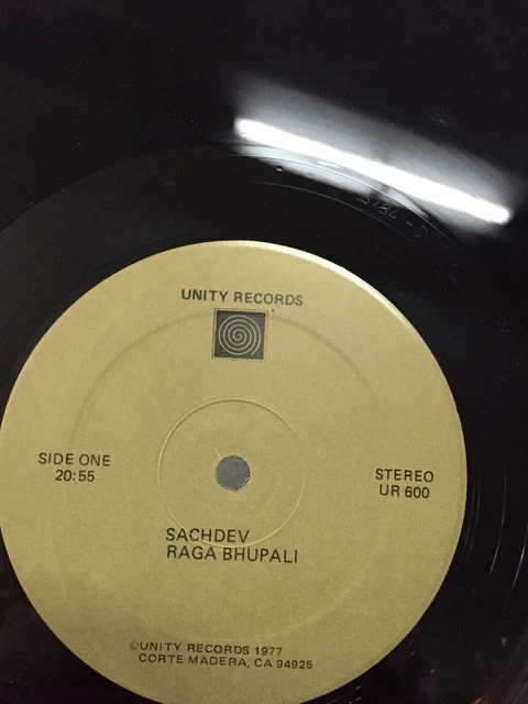 G.S SACHDEV ZAKIR HUSSAIN AUTOGRAPH bamboo flute bansuri bhupali LP ...