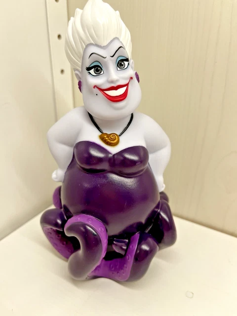 DISNEY PRINCESS VILLAINS Ursula The Little Mermaid Vinyl Plastic Doll ...