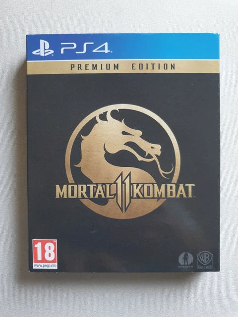 Mortal Kombat 11 Edition Premium Steelbook Jeu Ps4 Neuf New 🇨🇵