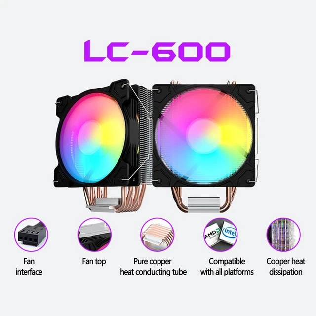 CHASSIS FAN COOLING Fan Computer CPU Radiator Ventilador Cooler ...