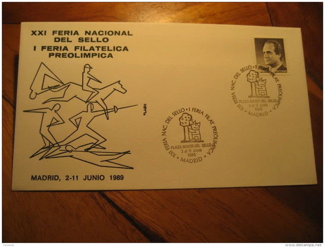 BARCELONA 1992 OLYMPIC Games Olympics Cobi Mascot MADRID 1989 Cancel ...