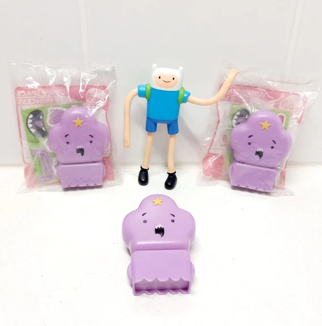 ADVENTURE TIME MCDONALD'S Toy Bundle Lumpy Space Princess & Finn ...