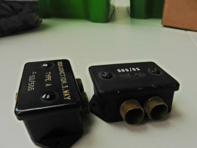 ARMAMENT JUNCTION BOX Type A - Air Ministry Ref. 5D/505 £16.99 ...