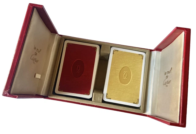 RARE LES MUST de Cartier Playing Cards ed. Limited Vintage Collectible ...