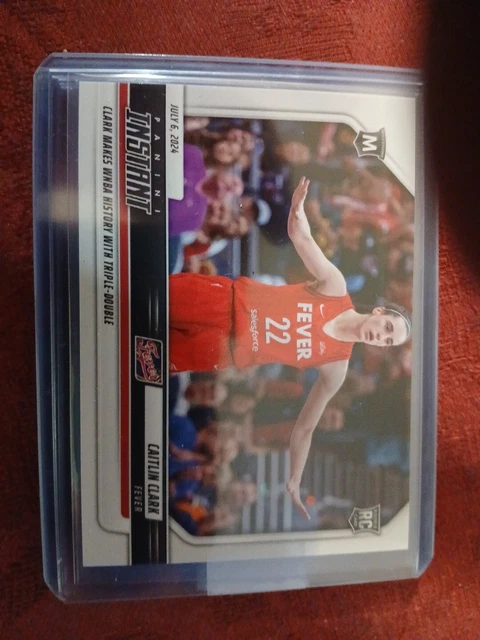 CAITLIN CLARK 2024 Panini Instant Wnba #139 Triple Double First Rookie ...