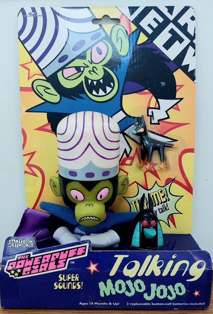 POWERPUFF GIRLS TALKING Mojo Jojo, Vintage 1999, In Unopened Packaging ...