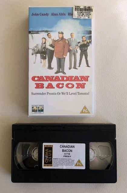 CANADIAN BACON VHS PAL John Candy 1995 Columbia Tristar £7.99 - PicClick UK