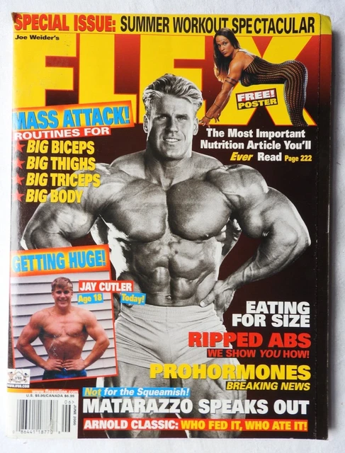 FLEX BODYBUILDING MAGAZINE - Jun 2000 US edition Jay Cutler Jenny Worth ...