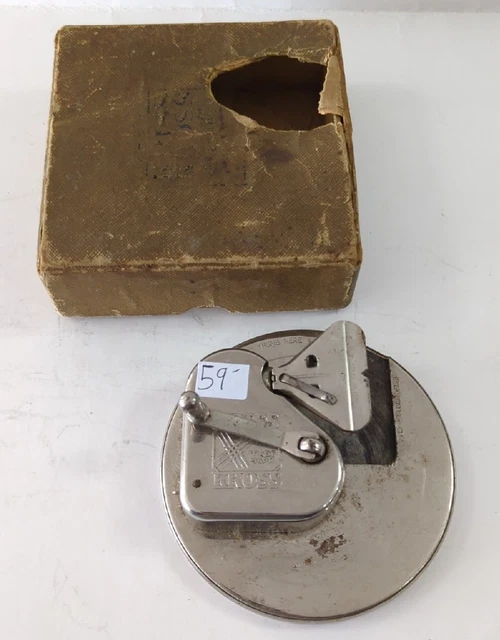 KRISS KROSS RAZOR Stripper Blade Sharpener 1920's Mechanical $39.00 ...