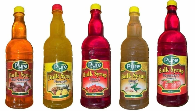 CARIBBEAN PURE BULK Syrup Flavoured 1 Litre (Product of Jamaica) £7.99 ...