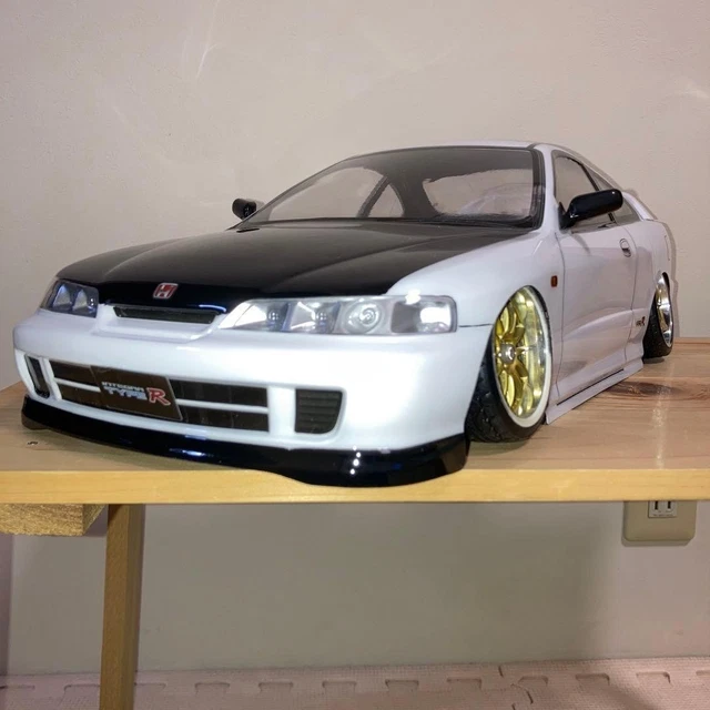 ABC HOBBY 1/10 RC Integra Type R Body Only with Dummy Muffler Mirrors ...