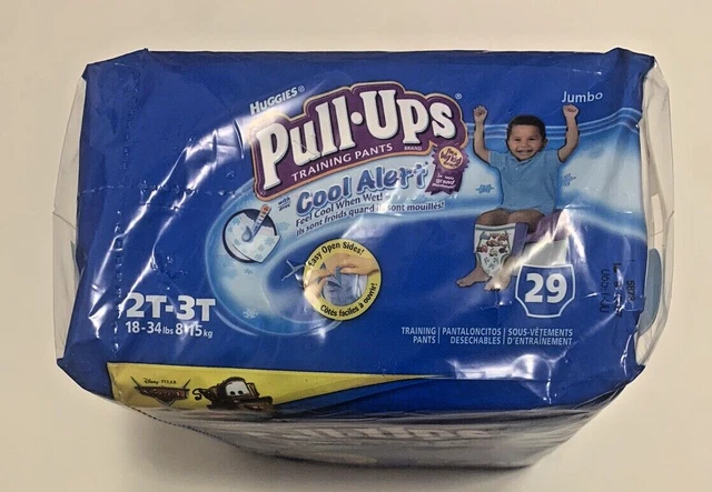 2007 DISNEY CARS Huggies PULL UPS 2t-3t Training Pants 29 Sealed Cool ...