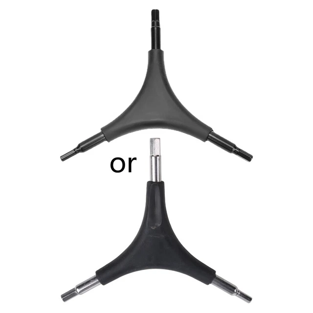 4/5/6MM 3-WAY HEX Wrench Spanner Repair Tool Trigeminal Allen Socket ...