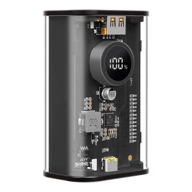 TACTICAL C4 EXPLOSIVE POWER BANK CARICA RAPIDA 22,5W USB-C 9600mAh ...